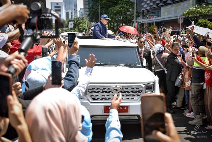 MV3 Garuda Limousine Buatan Pindad jadi Mobil RI 1 Prabowo ...